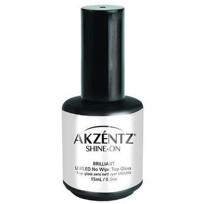 AKZÉNTZ Shine-On - No Wipe Top Gloss – The Beauty Theory Esthetics Supply
